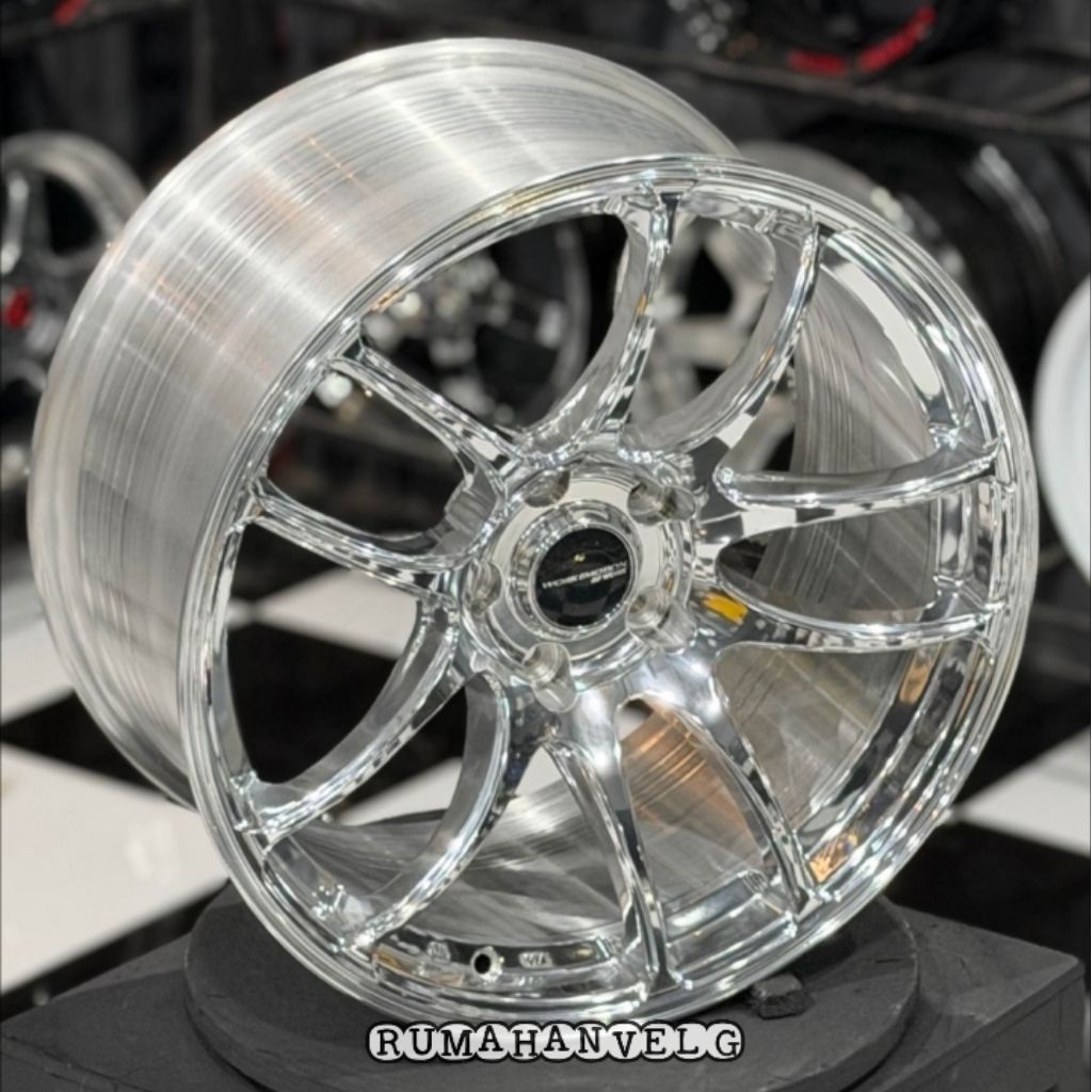 Jual velg work crkai ring 18 pcd 5x114,3 lebar 9 velg mobil r18 pnp ...