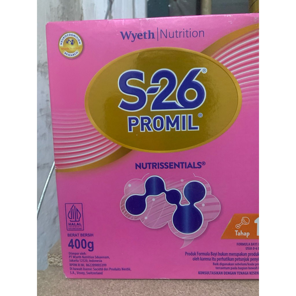 Jual Susu Formula S-26 Promil Tahap 1 400 gr untuk Bayi 0-6 Bulan ...