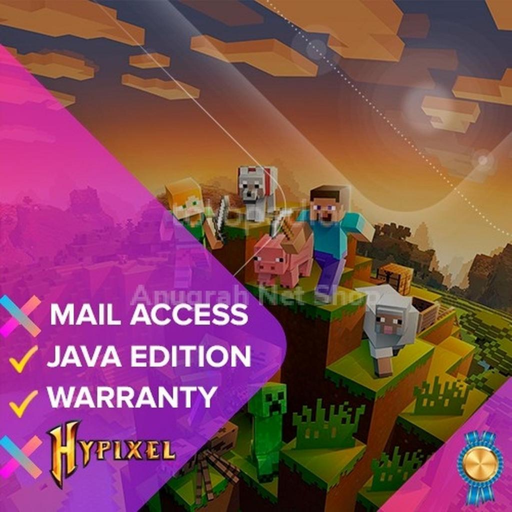 Jual Minecraft Java & Bedrock Edition PC Original SEMI FULL ACCESS PREMIUM | Shopee Indonesia