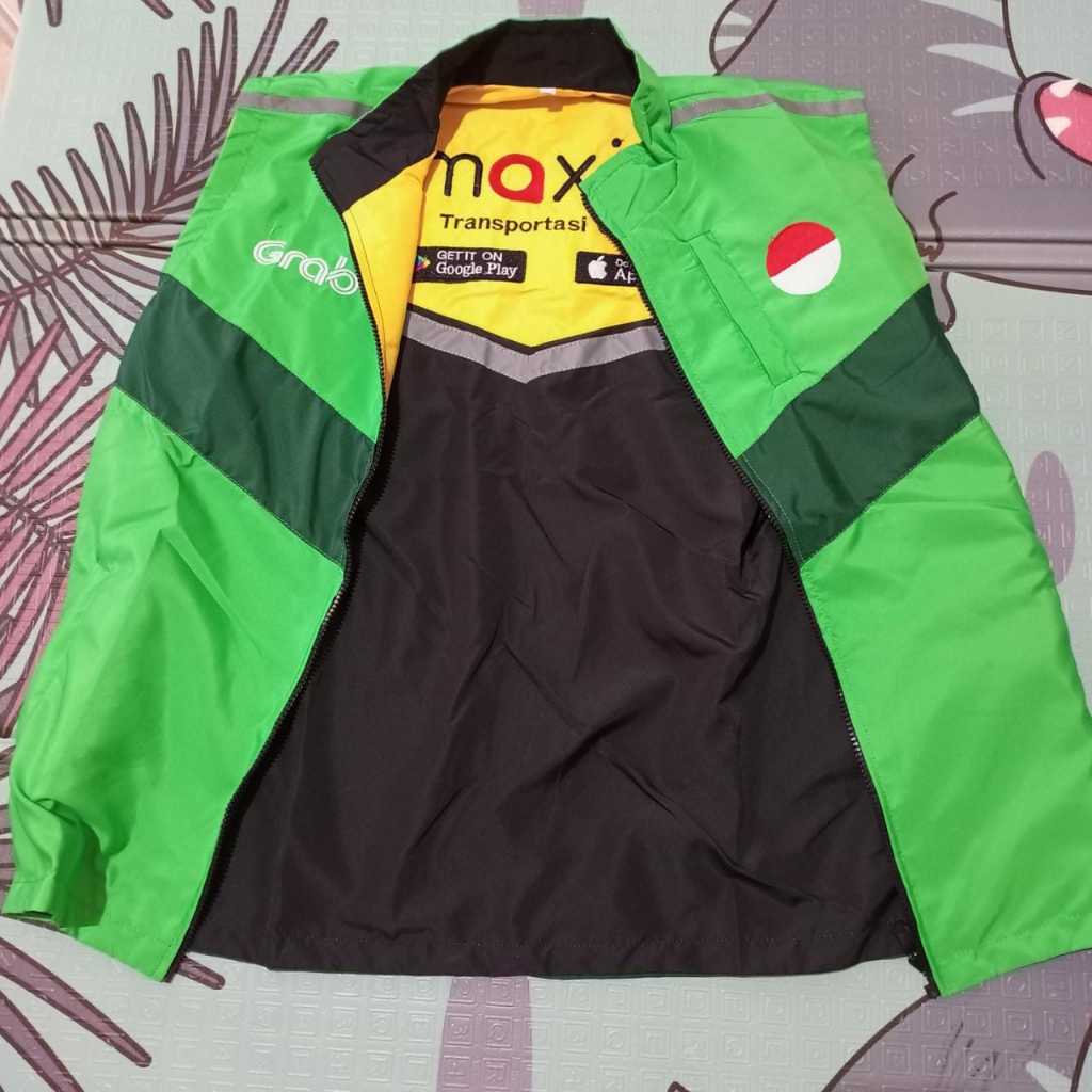 Jual ROMPI GRAB IJO MAXIM HITAM KEREN ANTI AIR SEMUA BISA BUAT VERMUK ...