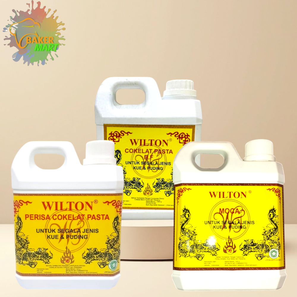 Jual Wilton Pasta Coklat / Black Forest / Moca 1Kg | Shopee Indonesia