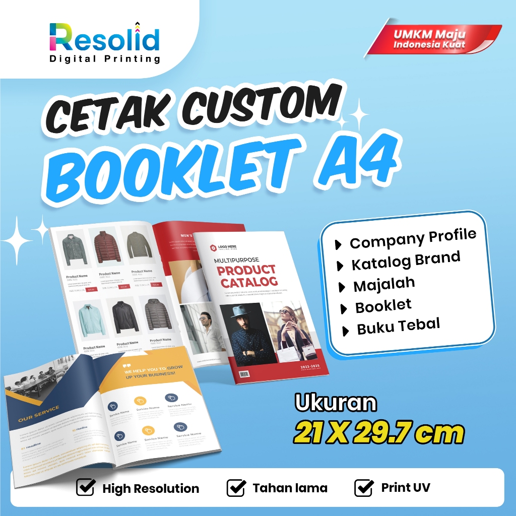 Jual CETAK CEPAT BUKU A4 COMPANY PROFILE, ANNUAL REPORT, SKRIPSI, TESIS ...