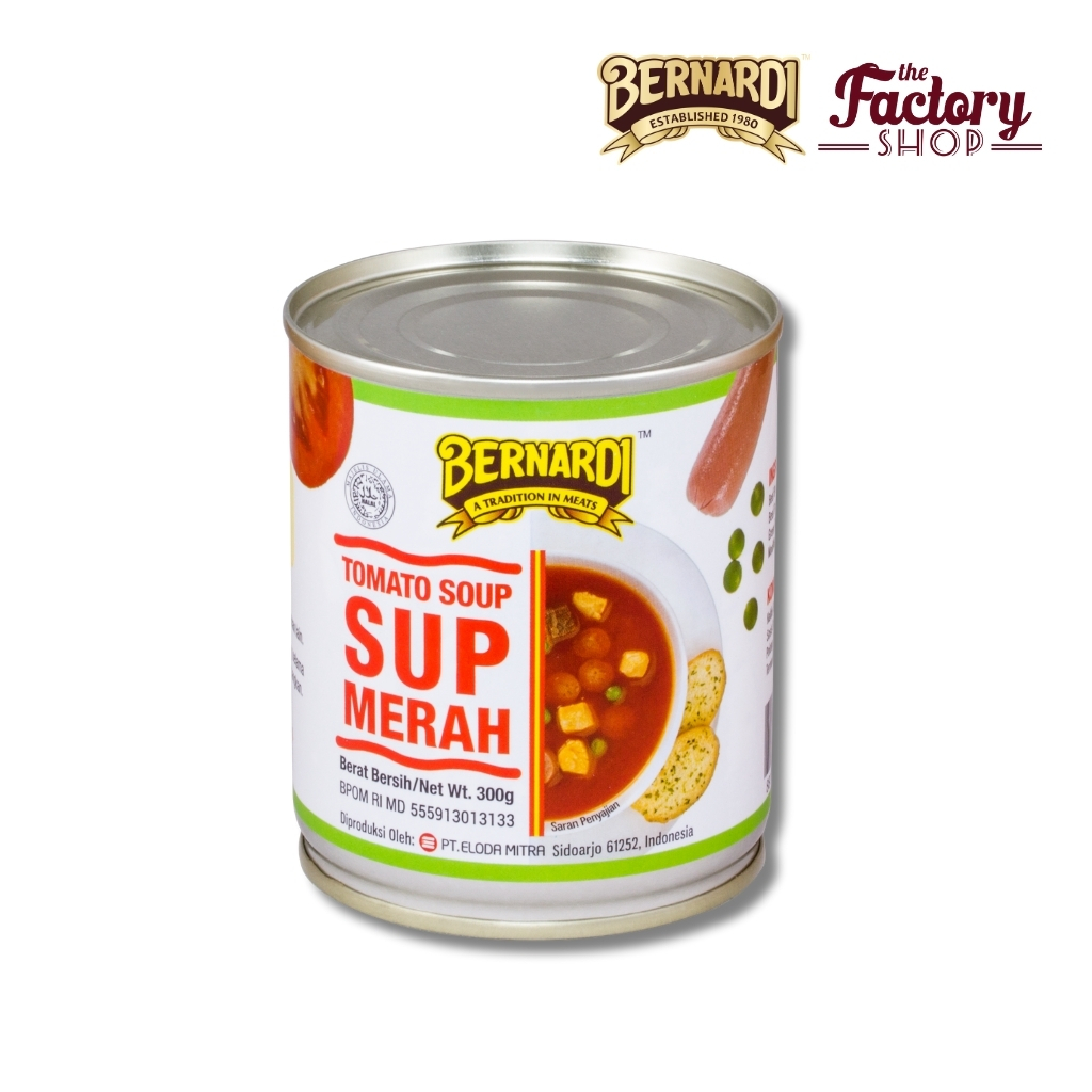 Jual BERNARDI SUP MERAH 300 GR (8811300101) | Shopee Indonesia