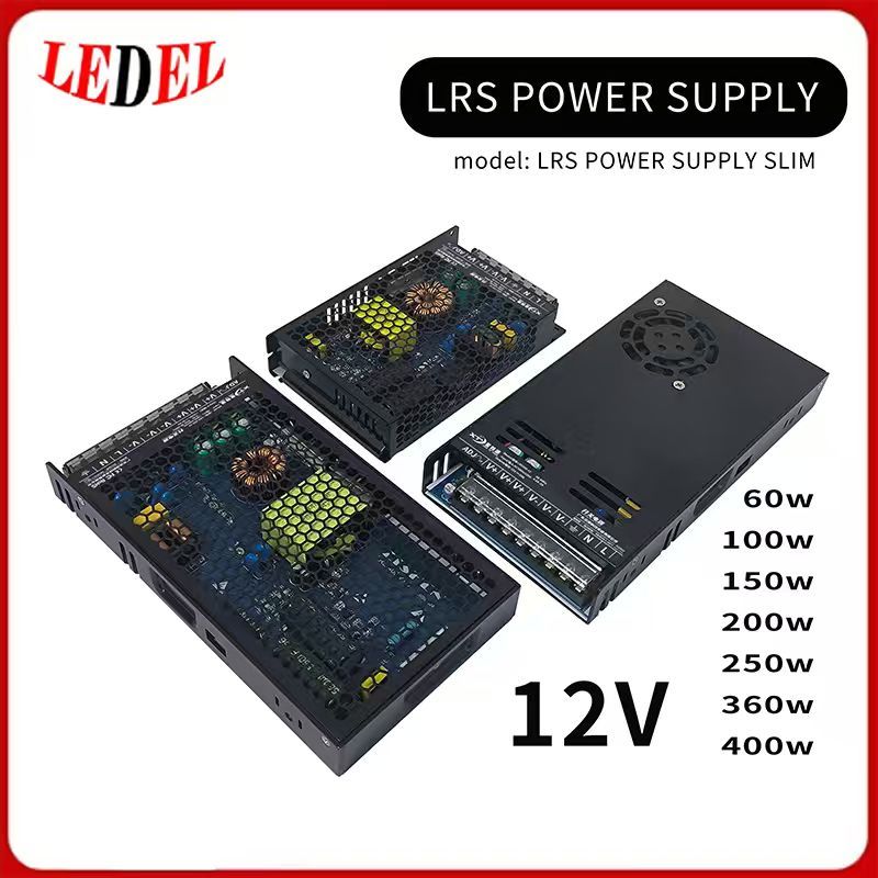 Jual LRS Power Supply 24V 60W 100W 150W 200W 250W 400W switching PSU ...