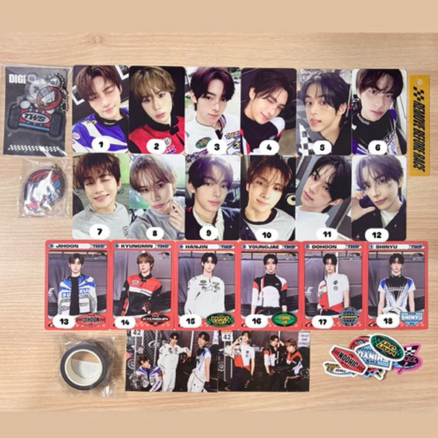 Jual (READY) OFFICIAL PHOTOCARD SEASON GREATINGS TWS TWENTY FOUR SEVEN ...