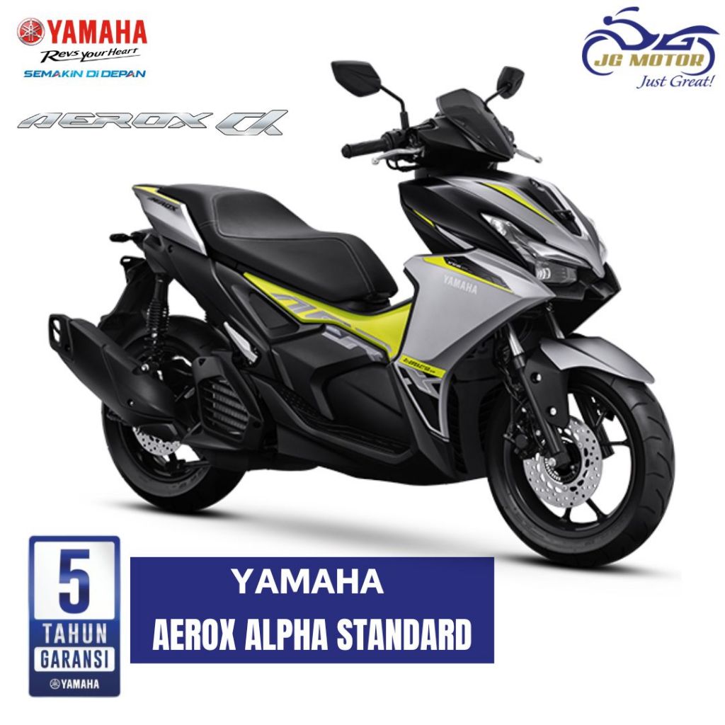 Jual Yamaha AEROX ALPHA STANDARD JAWA BARAT JABODETABEK | Shopee Indonesia