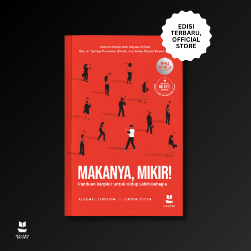 Jual Buku Makanya, Mikir! oleh Abigail & Cania Edisi Terbaru (Official ...
