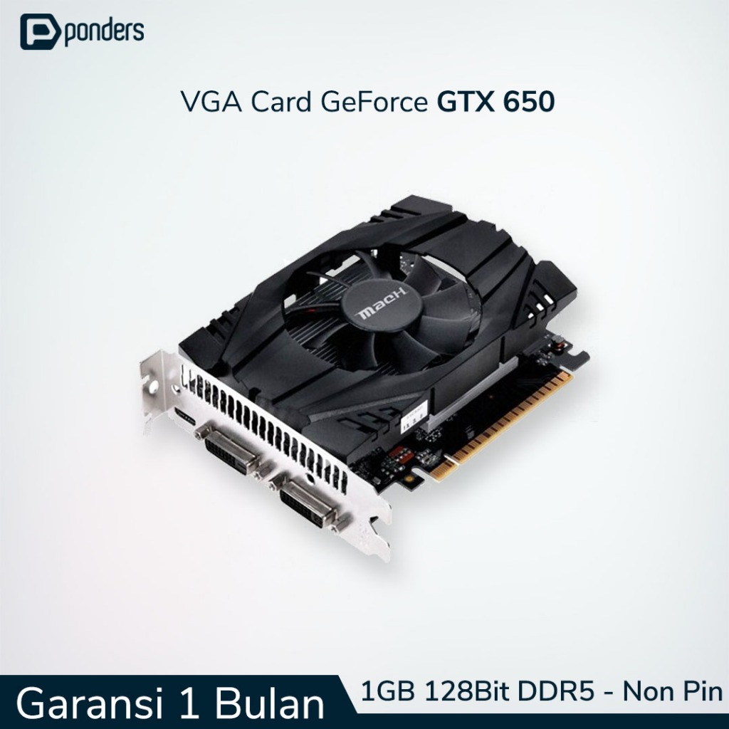 Jual VGA GTX 650 / VGA Card GTX 650 - 1GB 128BIT DDR5 (Non Pin Power ...