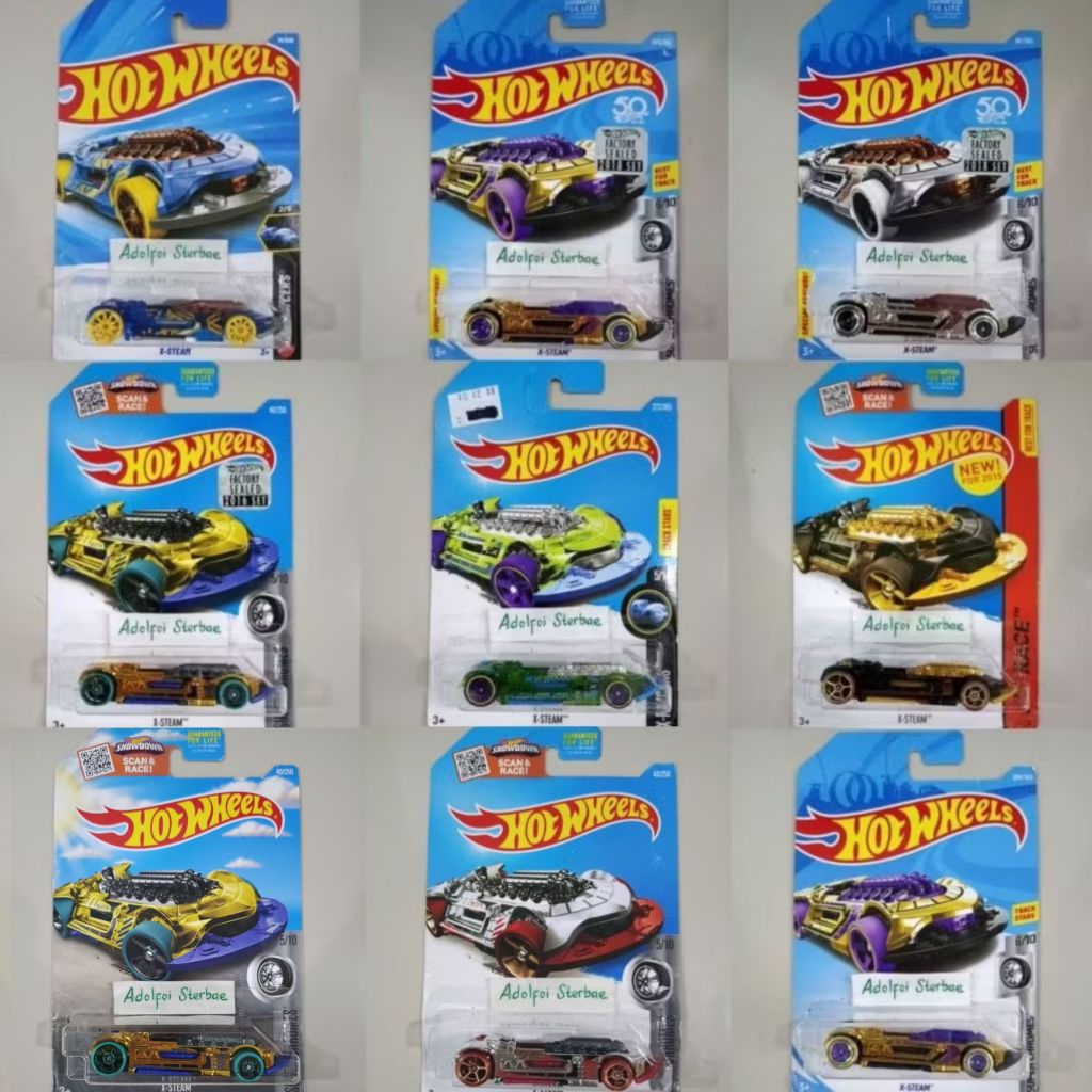 Jual hotwheels hot wheels X-steam x steam xsteam factory sealed super ...