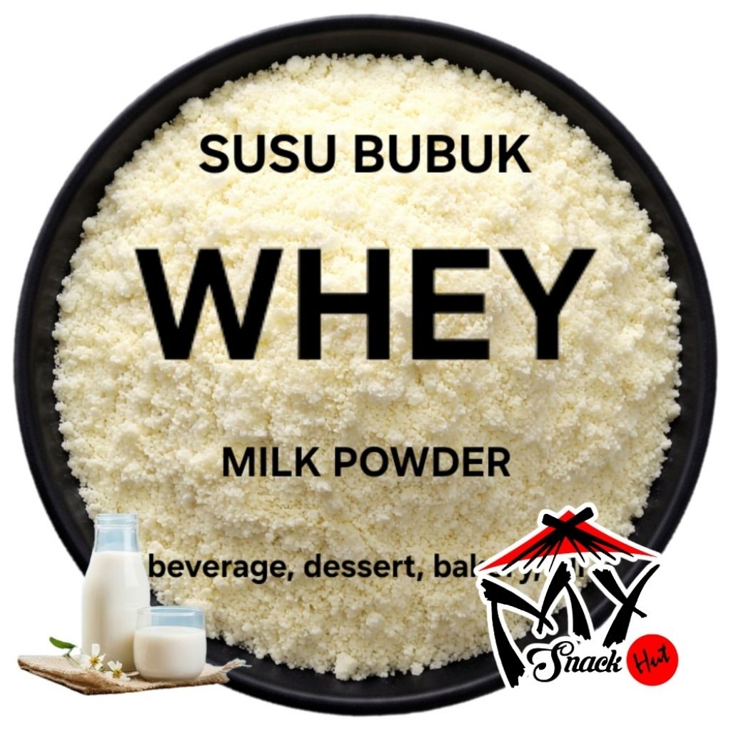 Jual WHEY POWDER 250GR SUSU BUBUK WEI WE TINGGI HIGH PROTEIN MILK GURIH ...