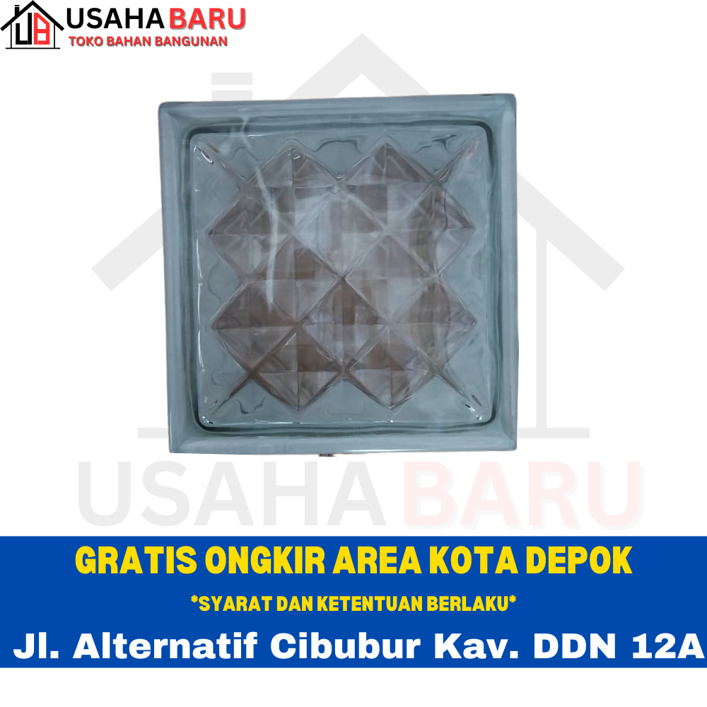 Jual Glass Block - Glass Blok - Blok Kaca - 6 pcs (1 Dus) | Shopee ...