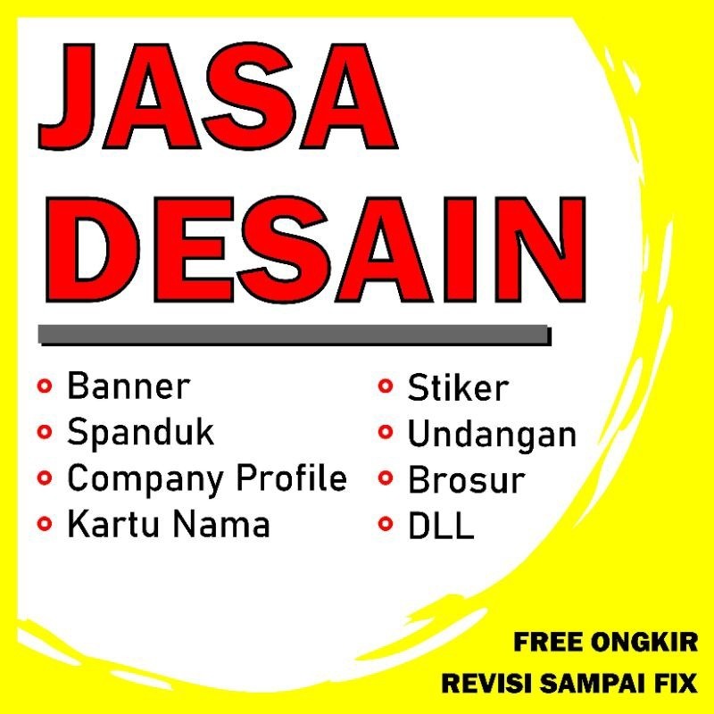 Jual Jasa Desain Grafis Profesional Fast Respon | Shopee Indonesia