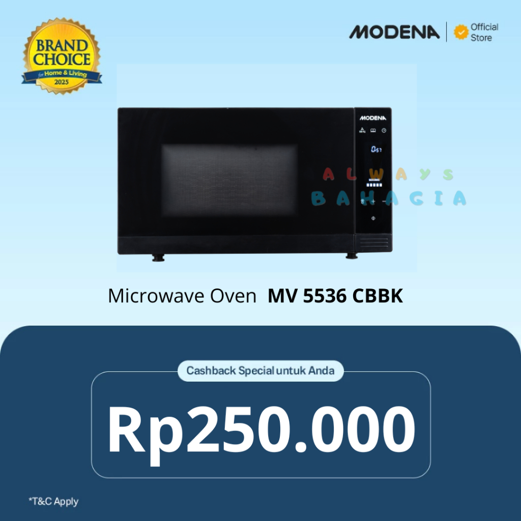 Jual Modena MV 5536 CBBK + FM 3000 Paket Hemat Built-in Microwave ...