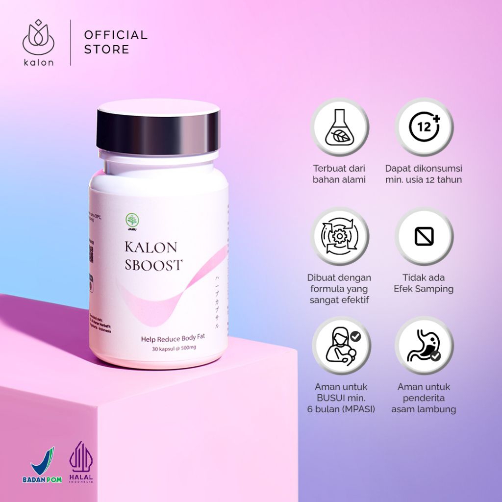 Jual TERLARIS!!! Kalon SBOOST Premium Isi 30 Garcinia Attroviridis ...