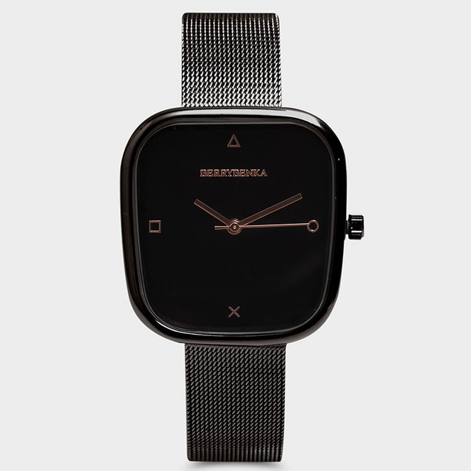 Jual Berrybenka - Jam Tangan Rantai Wanita Sofia Usharia Mesh Square ...