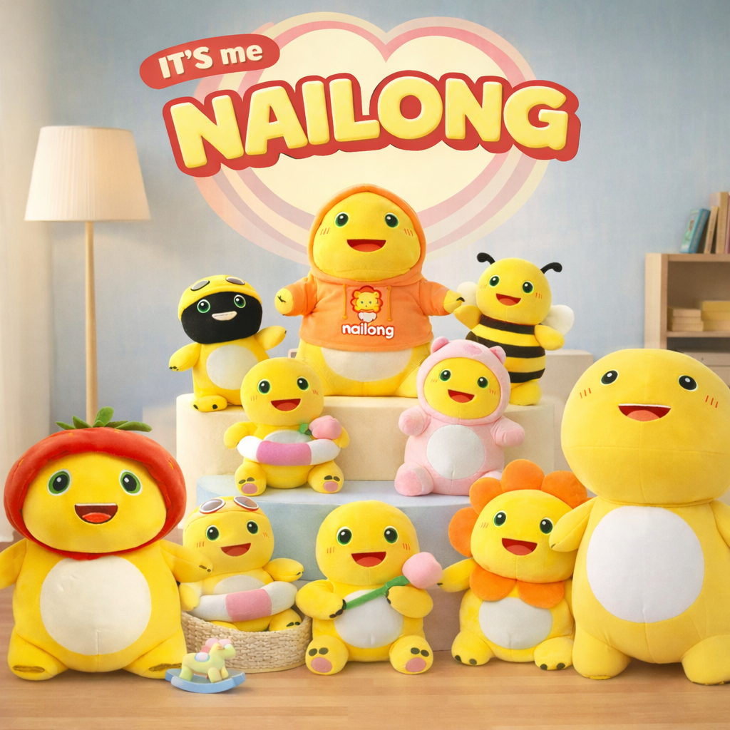 Jual BONEKA NAILONG | Nailong Gosong | Nailong Bunga dan Guling Premium ...