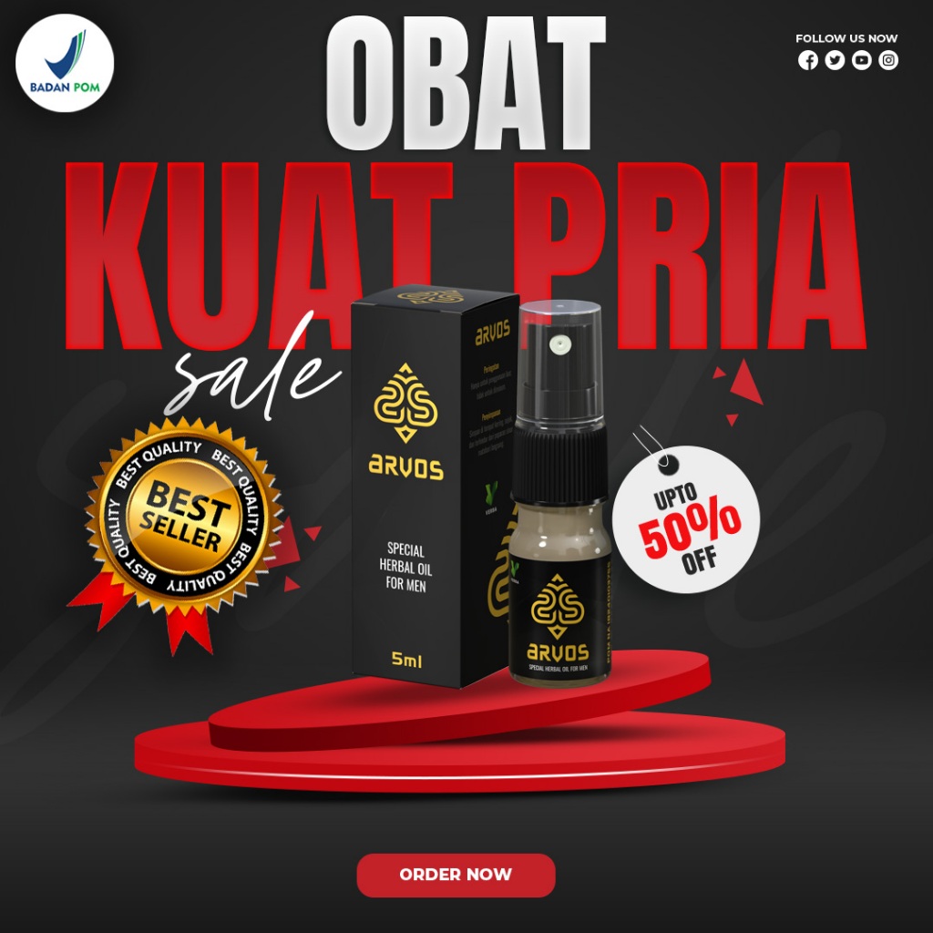 Jual ARVOS Obat Kuat Semprot Pria Tahan Lama Oles X-Sensiall Spray Asli ...