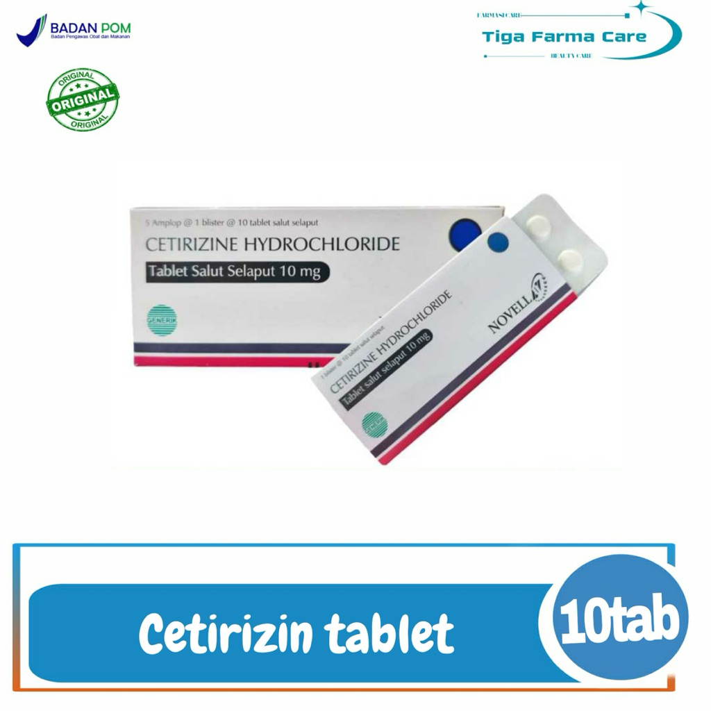 Jual Cetirizine Terlengkap & Harga Terbaru April 2026 | Shopee Indonesia