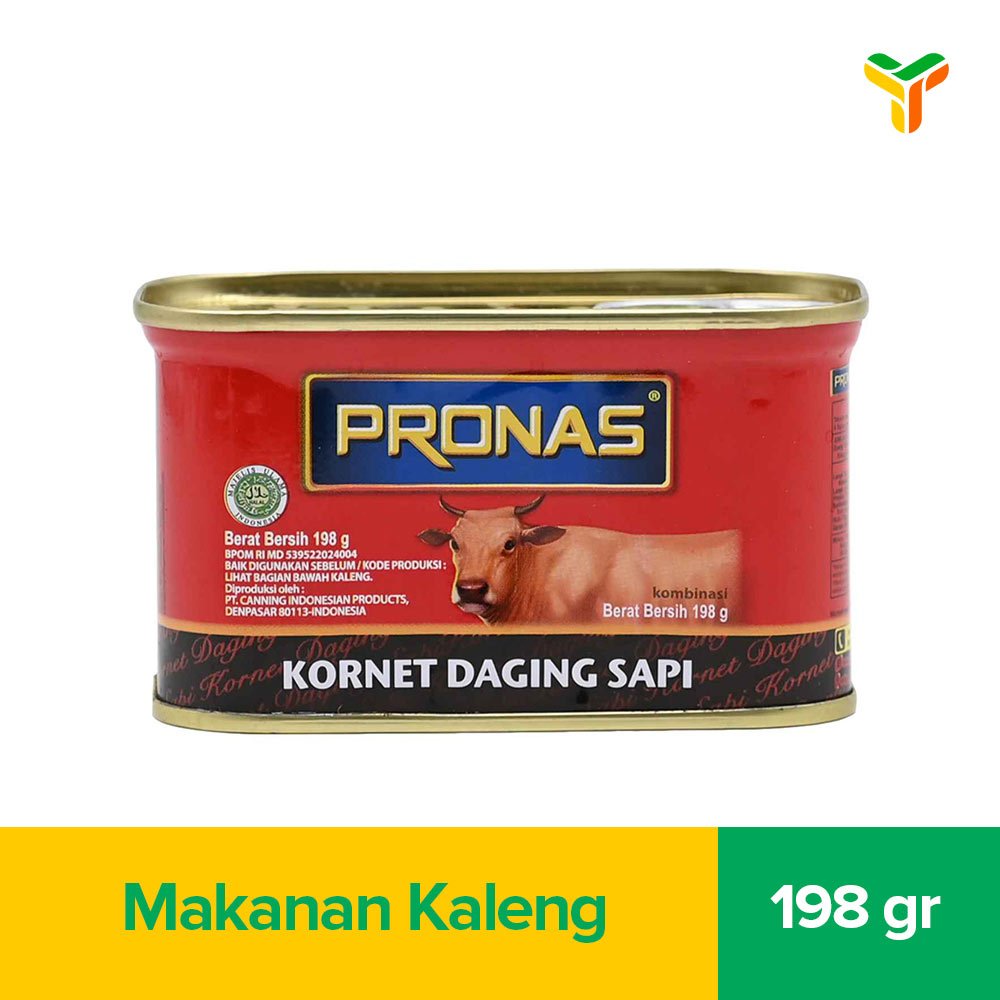 Jual Pronas Corned Beef 198 Gram Makanan Kaleng | Shopee Indonesia