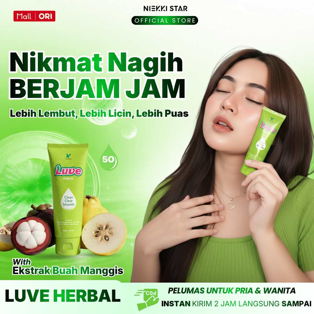 Jual Verba Luve Original Human Lubricant Pereda Nyeri Perih Miss V ...
