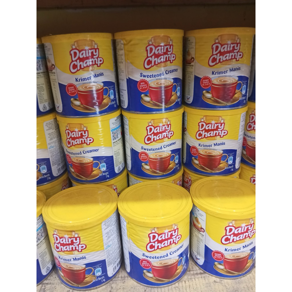 Jual Susu Kental Manis Dairy Champ 1 kg asli Malaysia | Shopee Indonesia