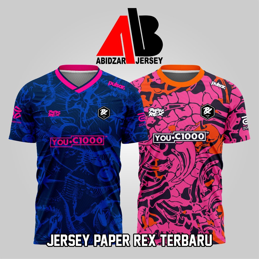 Jual Jersey PRX Paper Rex 2026 Terbaru Baju kaos Game Custom Nama Full ...
