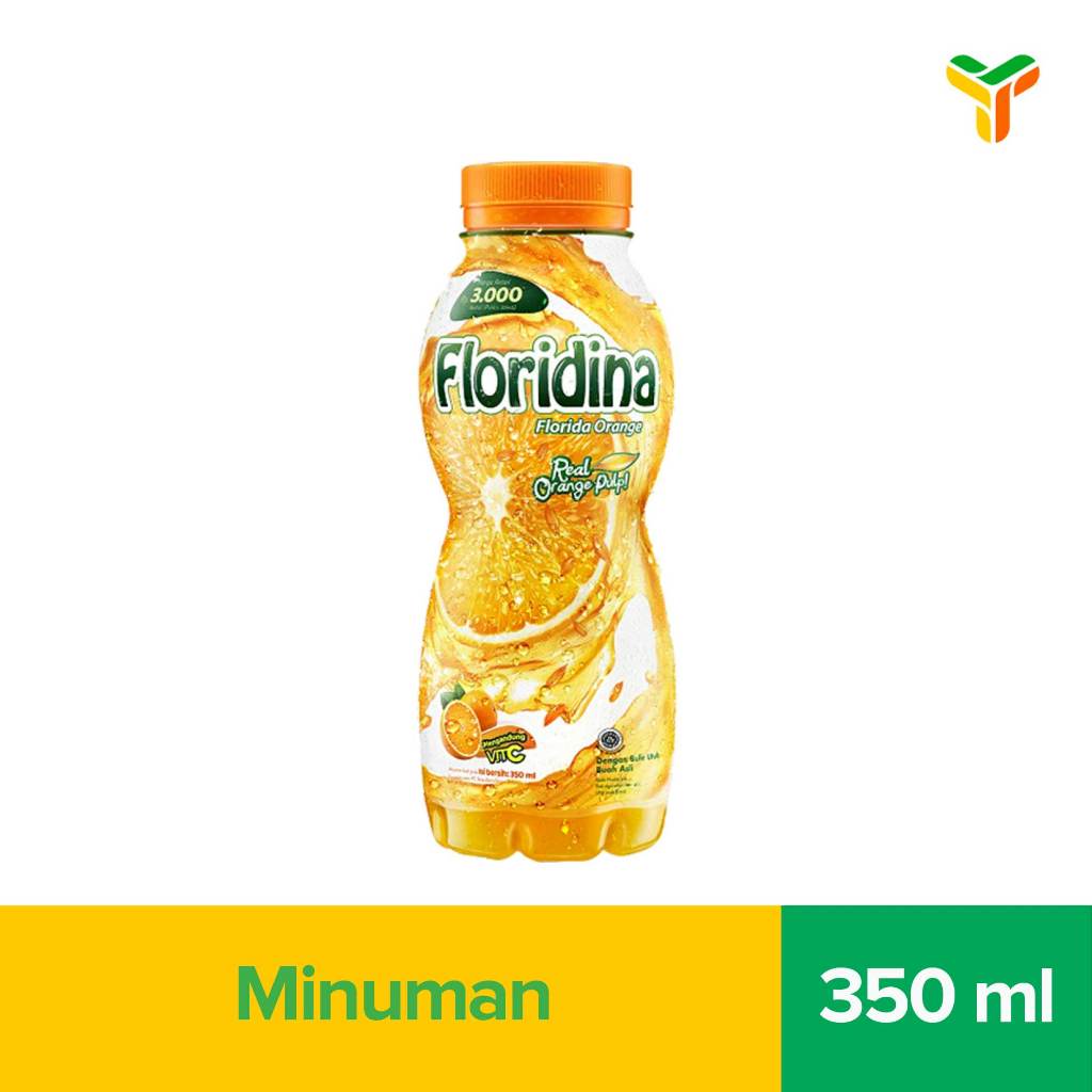 Jual Floridina Orange / Minuman Rasa Jeruk Florida 360 Ml | Shopee ...