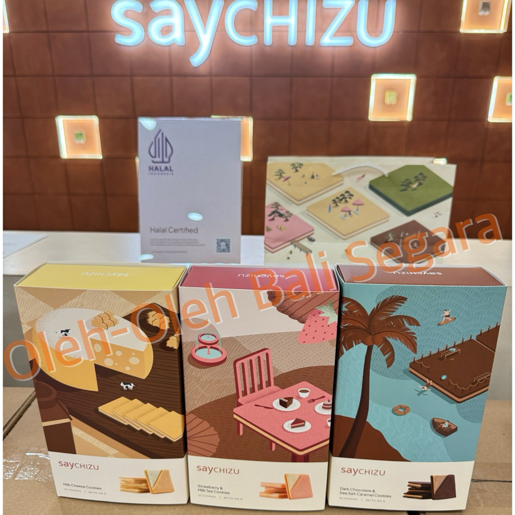 Jual saychizu bali cookies / paket hemat 3 box 3 rasa | Shopee Indonesia