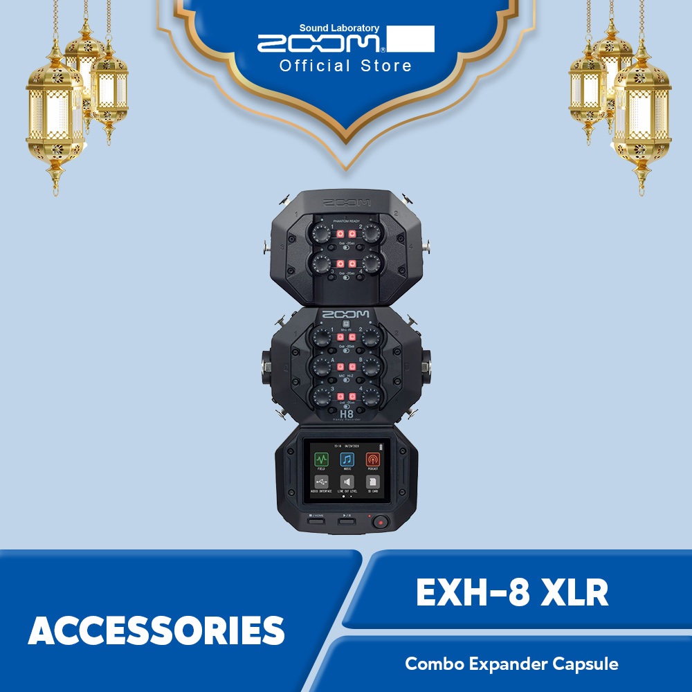 Jual Zoom EXH-8 XLR Combo Expander Capsule | Shopee Indonesia