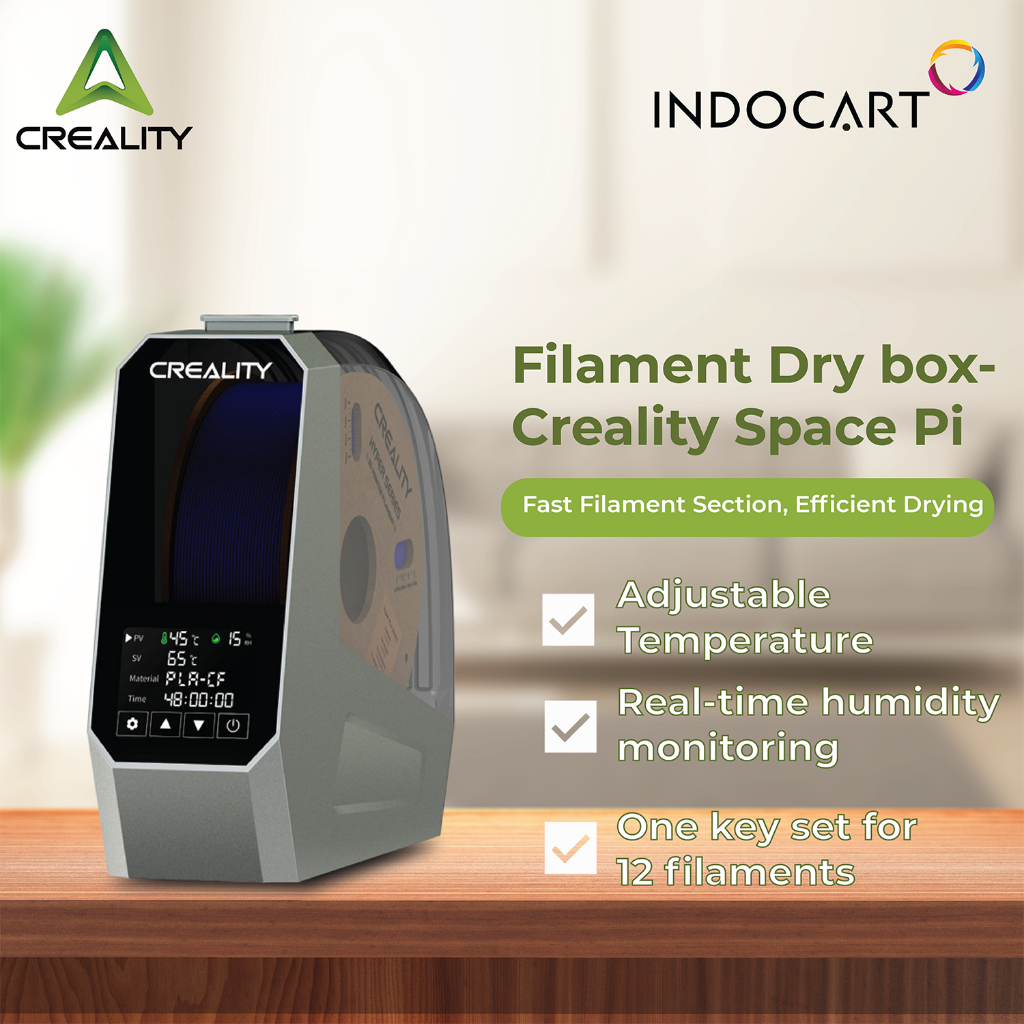 Jual IndoCart 3D Printer Filament Dry Box Creality Space Pi with PTC ...