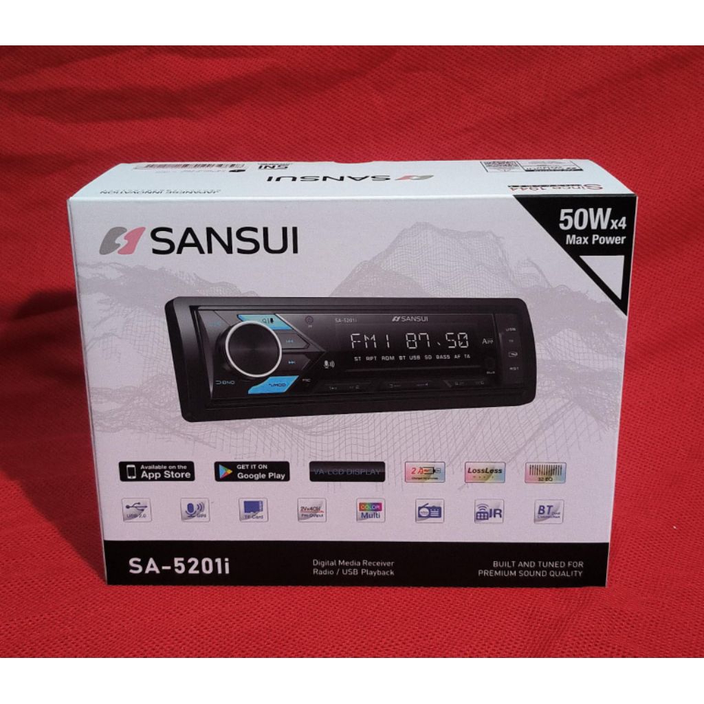 Jual Single Din Sansui SA-5201i MP3 USB bluetooth Radio/USB playback ...