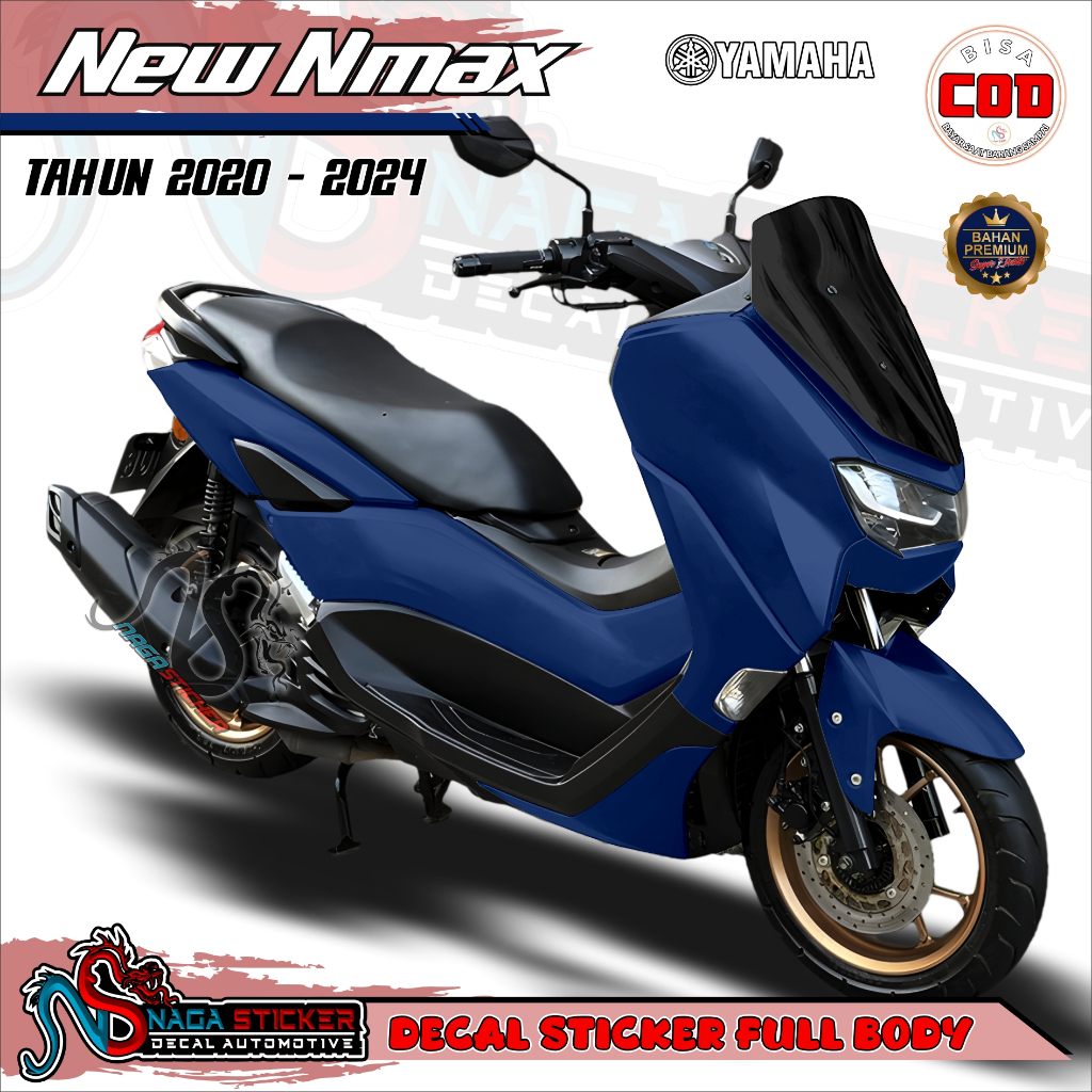 Jual Decal Sticker Motor Full Body Yamaha Nmax New 2020-2024 Motif ...