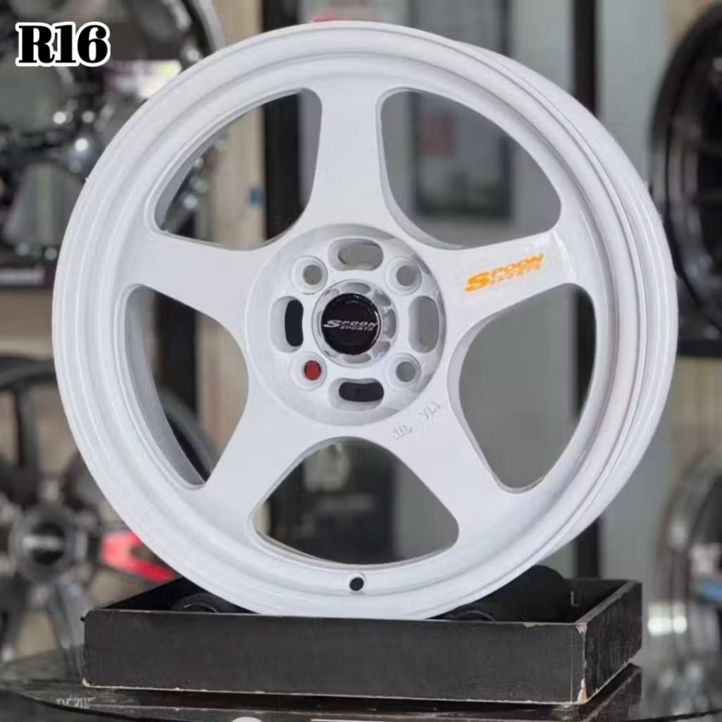 Jual velg mobil racing ring 16 SPOON FLOW FORMING LEBAR 7 ET 40 R16 ...