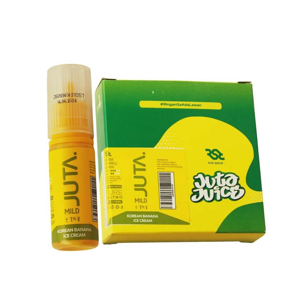 Jual Juta Mild Korean Banana Ice Cream Salt Nic 15ML by RSR Brew ...
