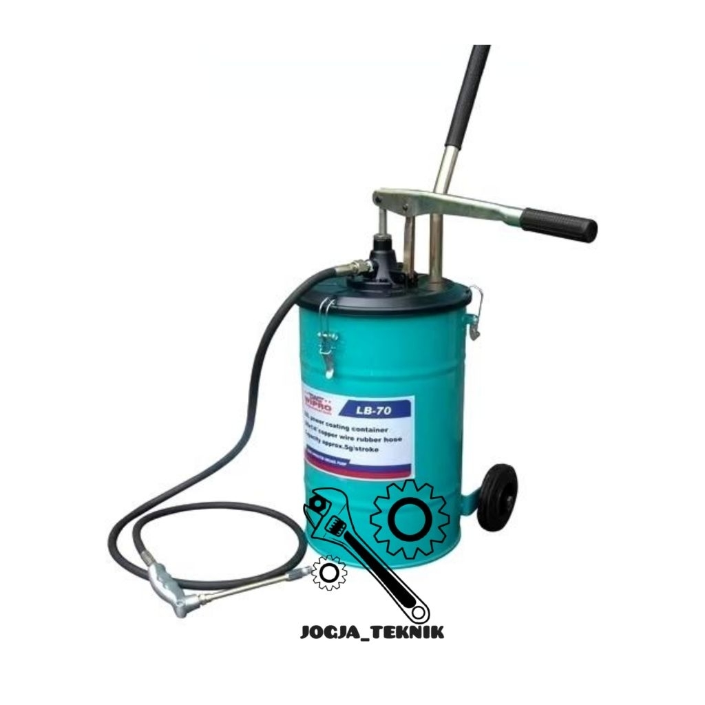 Jual Wipro Air Lubricator Grease 25L LB-70 / Alat Pompa Gemuk Manual ...