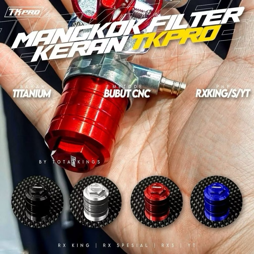 Jual MANGKOK FILTER KERAN KRAN KATALIZER CATALYZER BENSIN RX KING ...