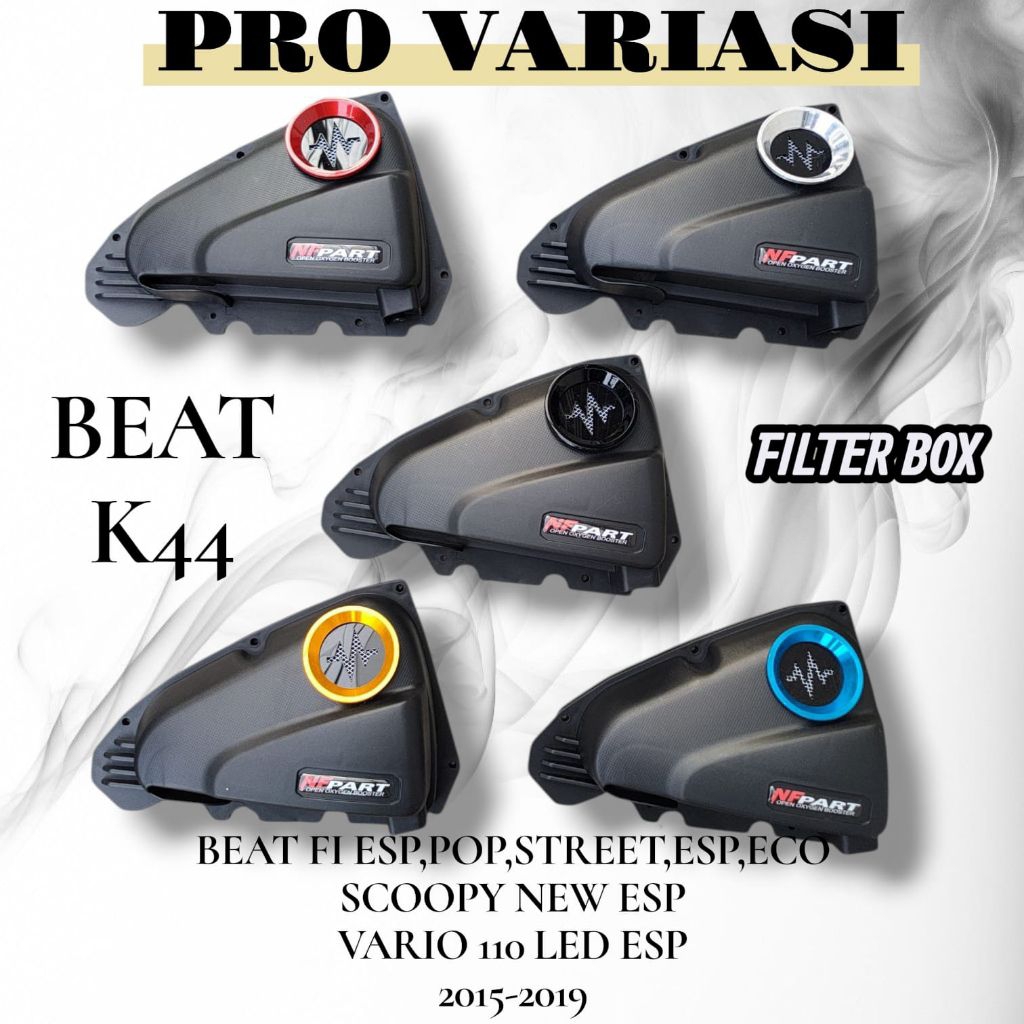 Jual BOX FILTER CORONG UDARA TUTUP FILTER BEAT ESP CORONG VELOCITY K44 ...