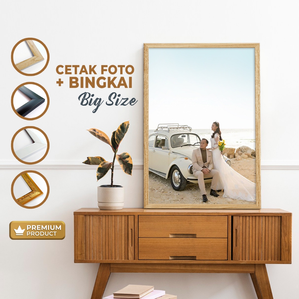 Jual Cetak Foto Jumbo 40x60 / 16R Papan Bingkai Mdf Frameless | Hiasan ...