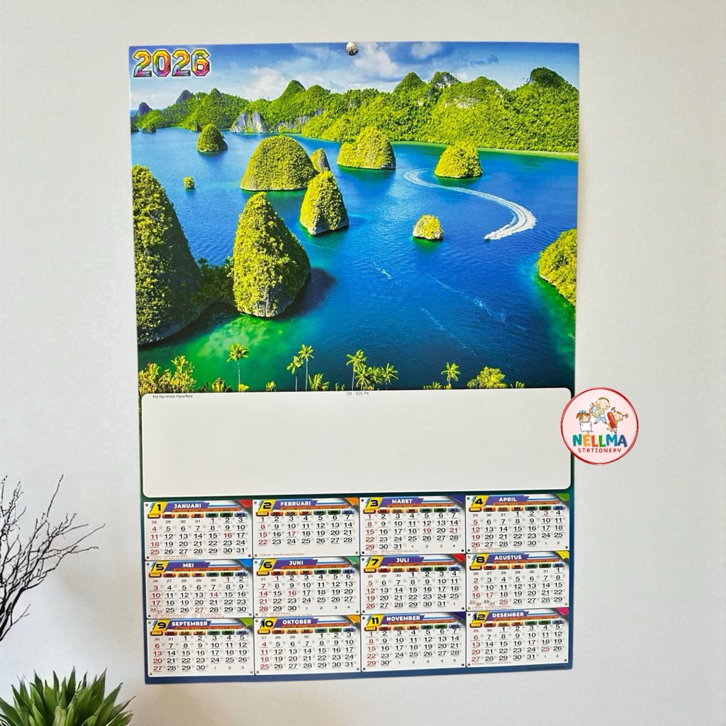 Jual POSTER KALENDER 2026 | Shopee Indonesia
