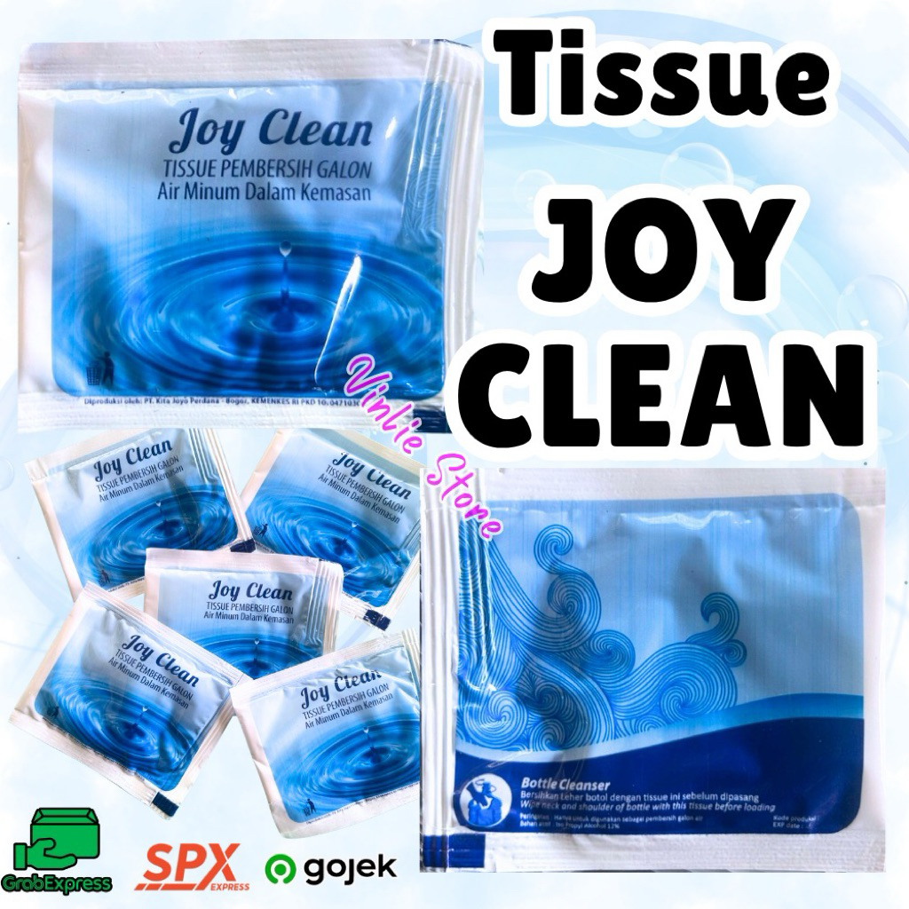 Jual TISSUE GALON MERK JOYCLEAN tisu galon tissu pembersih galonTisu ...