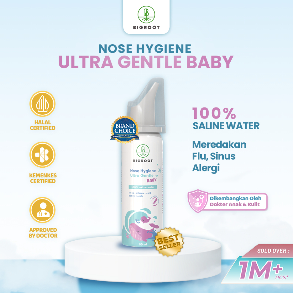 Jual The First Halal Bigroot Nose Hygiene Ultra Gentle Baby 0 bulan - 3 ...