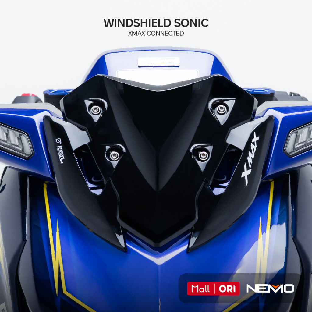 Jual NEMO Windshield / Visor Yamaha Xmax Connected Tipe Sonic | Shopee ...