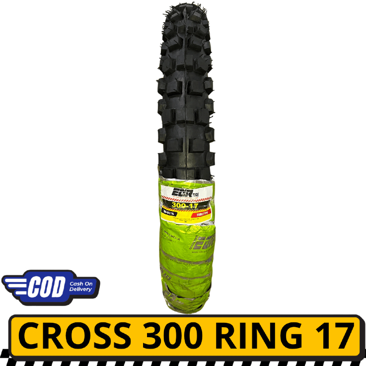 Jual Ban Motor Cross 300-17 Terjal Medium Compound Tube Type Full Press ...
