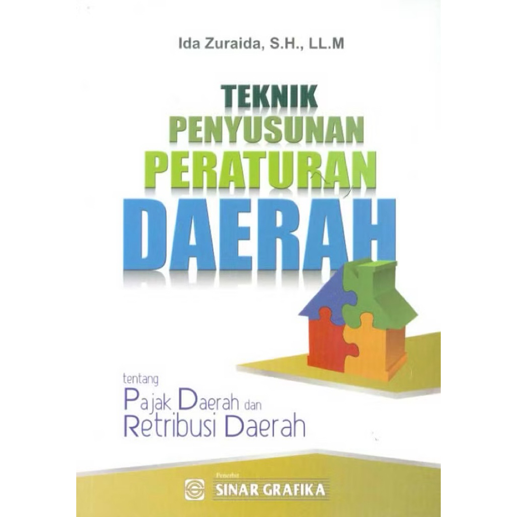 Jual Ori- Teknik Penyusunan Peraturan Daerah ( tengang pajak daerah dan ...