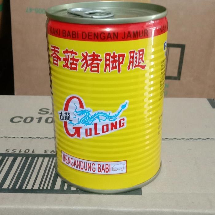 Jual gulong pork leg with mushroom/kaki babi kaleng 397gr - cukiok ...