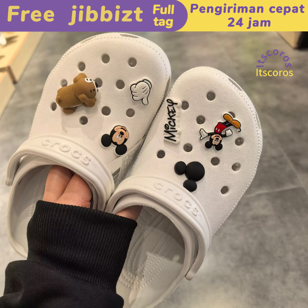 Jual Croos Sandal Pria dan Wanita Anti Air Cross Bayaband Clog Baya ...