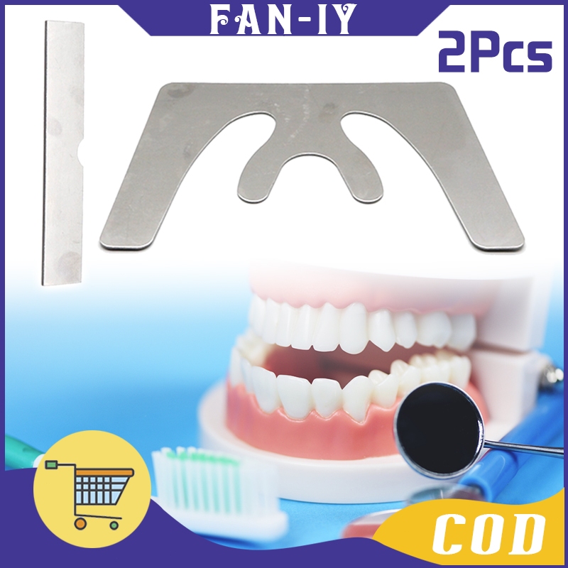 Jual Dental Occlusal Bite Plane / Stainless Steel Occlusal Plane Plate ...