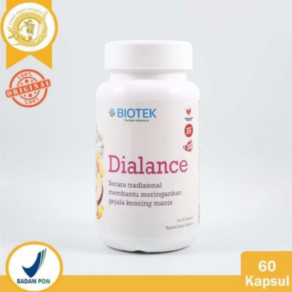 Jual Biotek Farmasi Dialance - Suplemen Diabetes - Membantu Menurunkan ...