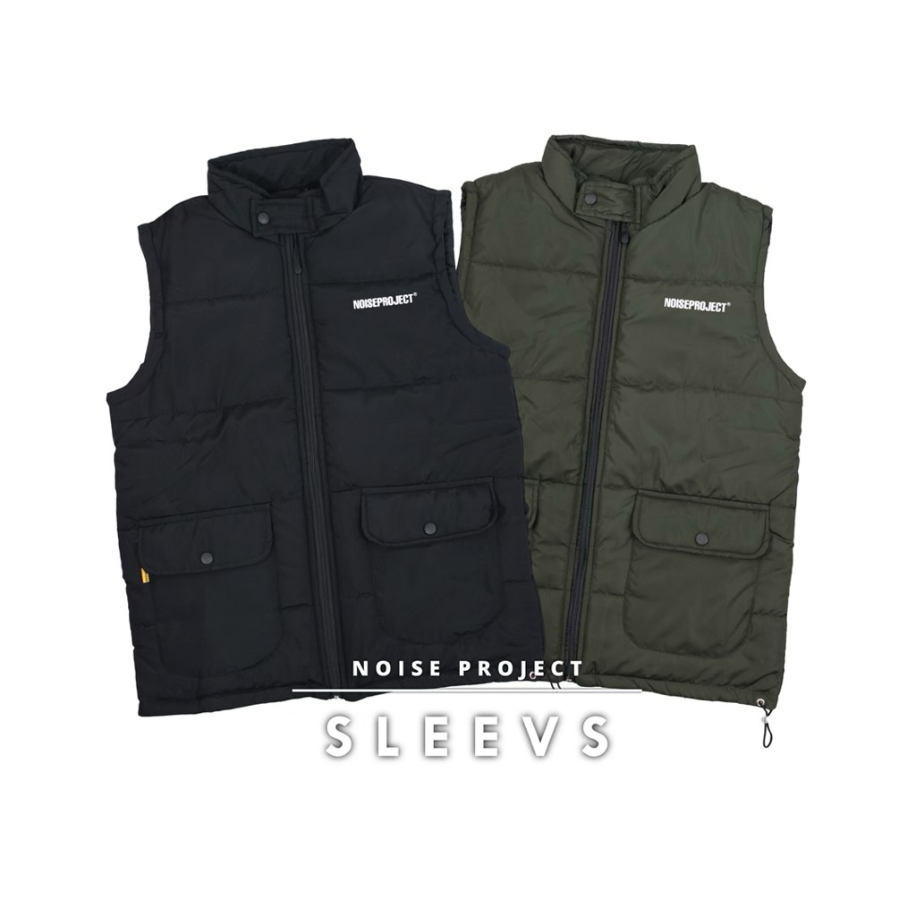 Jual Rompi Vest Puffer Noise Project ORIGINAL LOKAL BRAND Sleevs ...