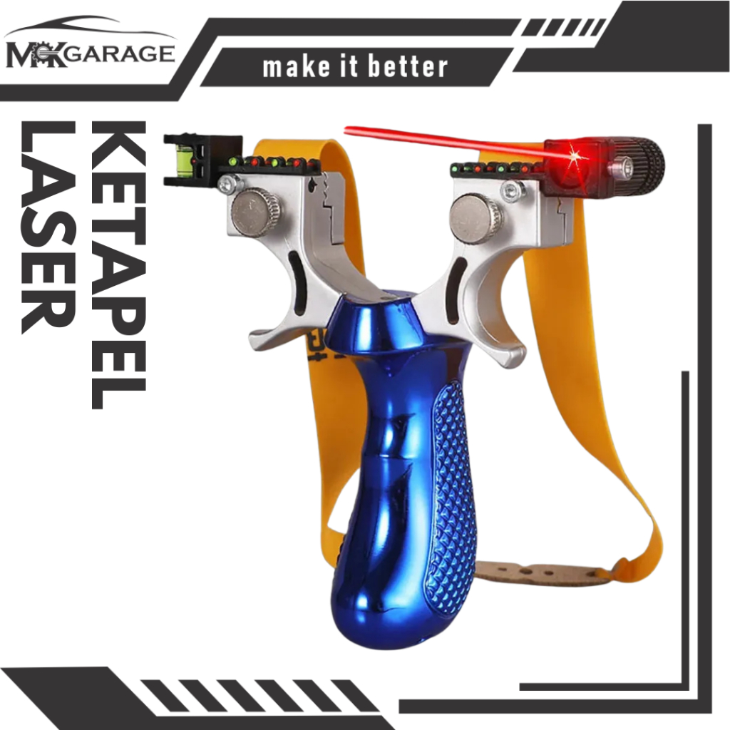 Jual [MKGarage] Ketapel Laser Tali Karet - Ketapel Tactical Slingshot ...